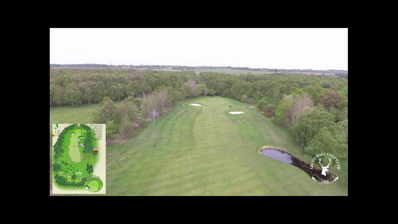 Arcot Hall Golf Club Hole 3 - YouTube