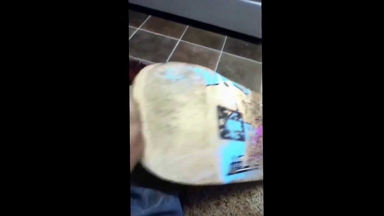 I snapped my board - YouTube