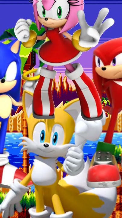 Sonic Vs Tails Vs Knuckles Vs Amy Youtube