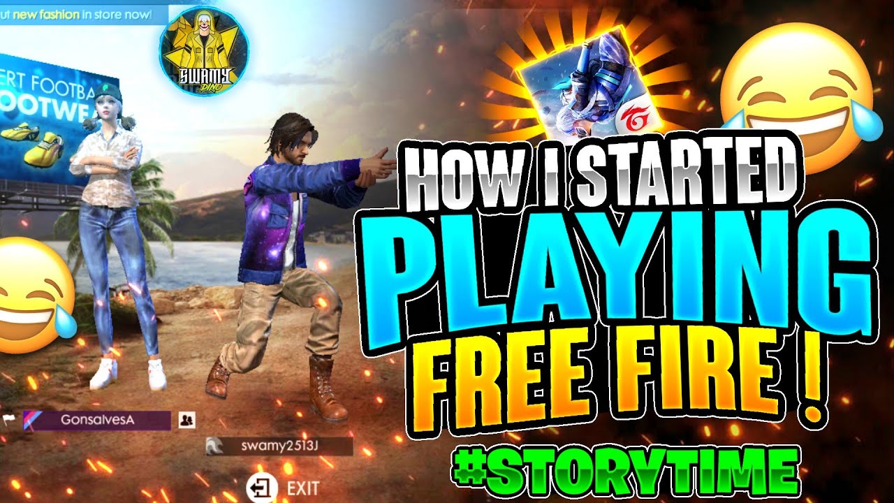 HOW I STARTED PLAYING FREE FIRE || #storytime - YouTube