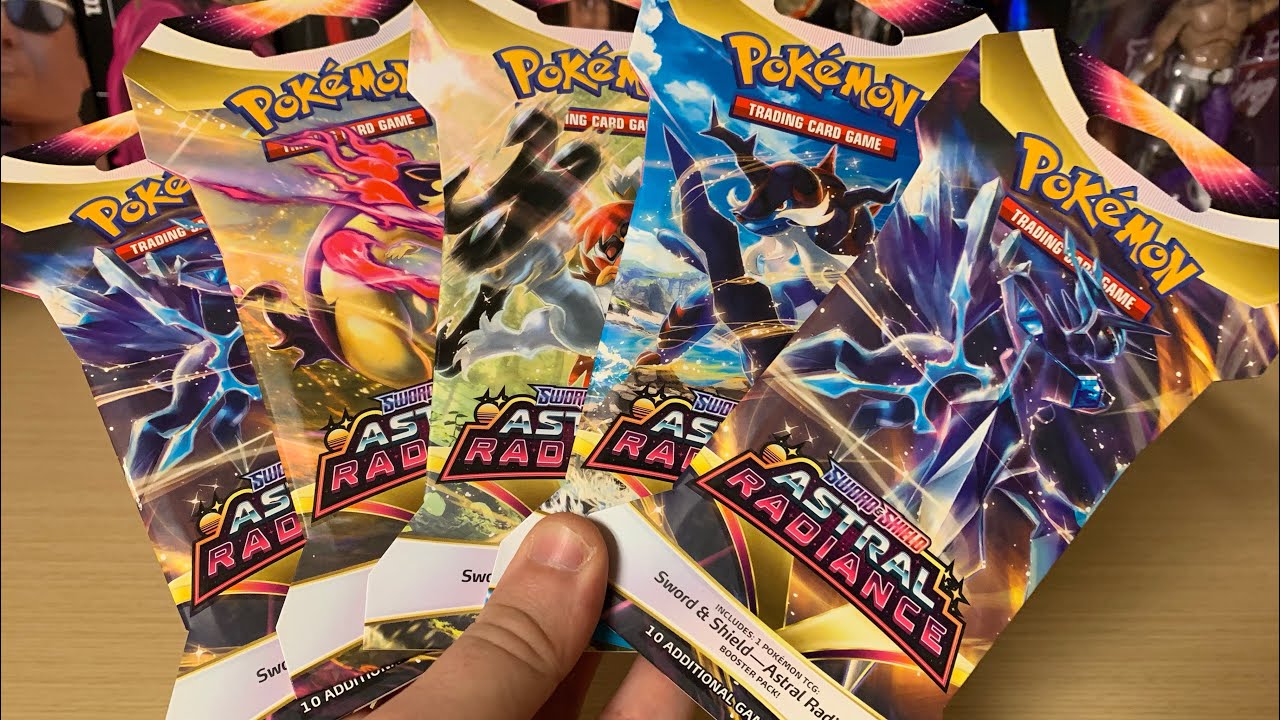 Pokémon Astral Radiance! Hanger Packs! Huge Hit! - YouTube