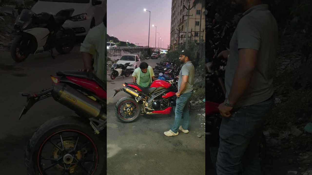 Cherry Vlogs new bike Trump exhaust sound | Cherryvlogs | Yousuff #shorts #trump #bike # ...