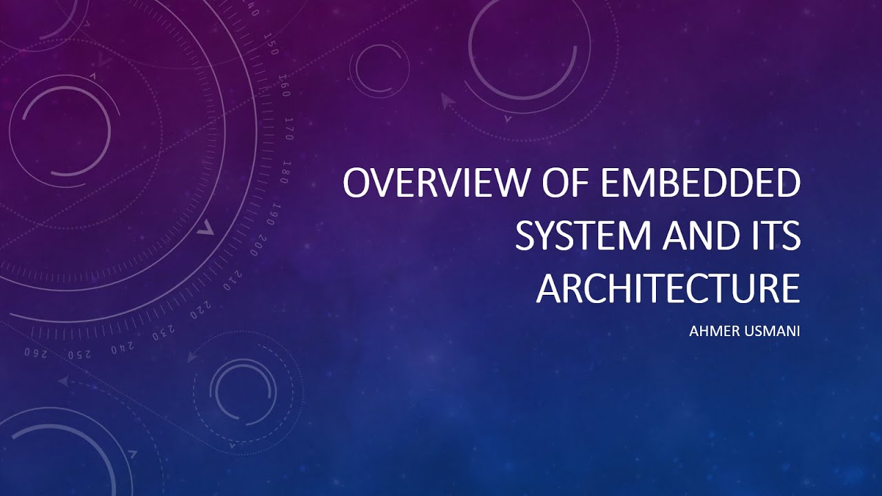 Overview of Embedded System and its Architecture | MEP | Module 1| Part ...