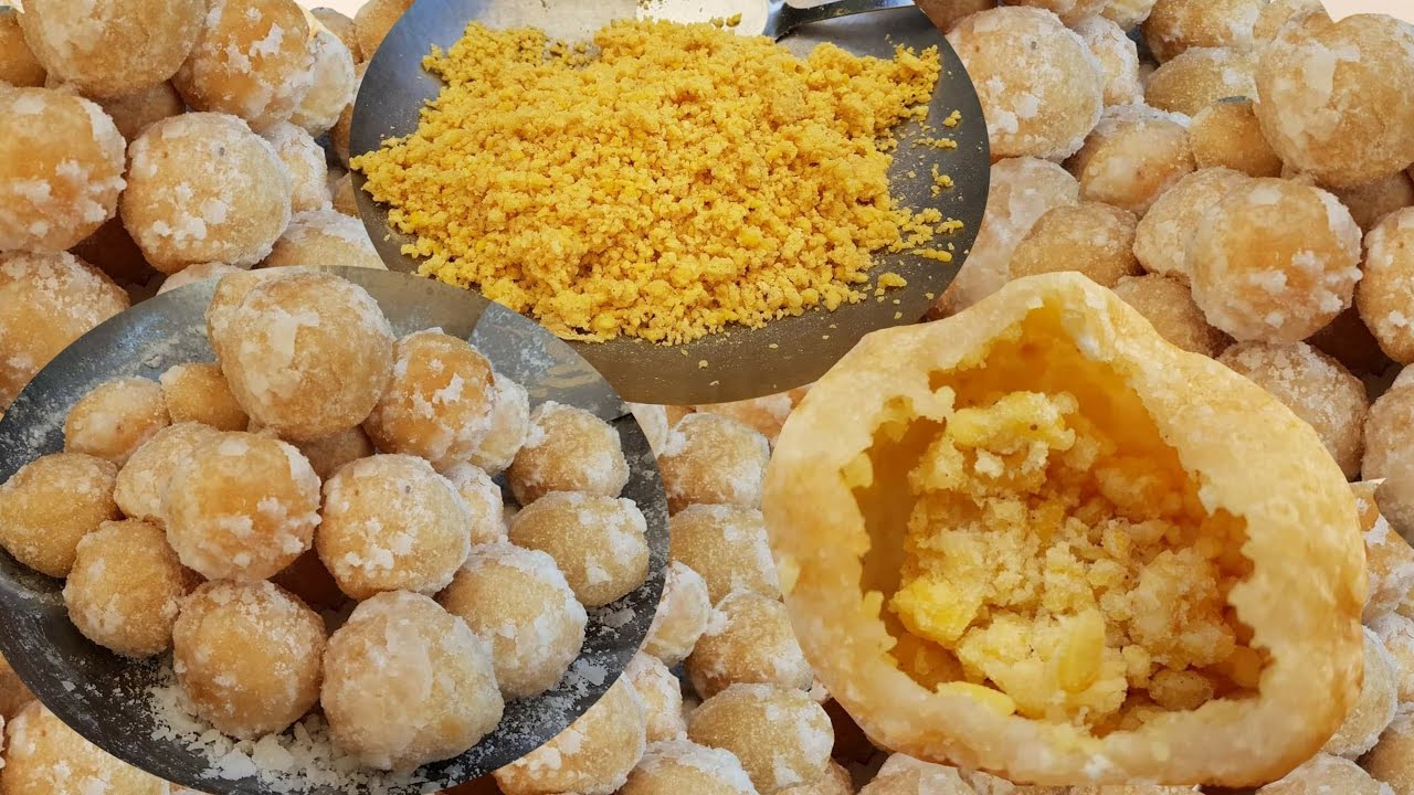 How To Make Khow Nom Kai Hong วิธีทำ ขนมไข่หงของลาวເຂົ້າຫນົມໄຂ່ຫົງ ...