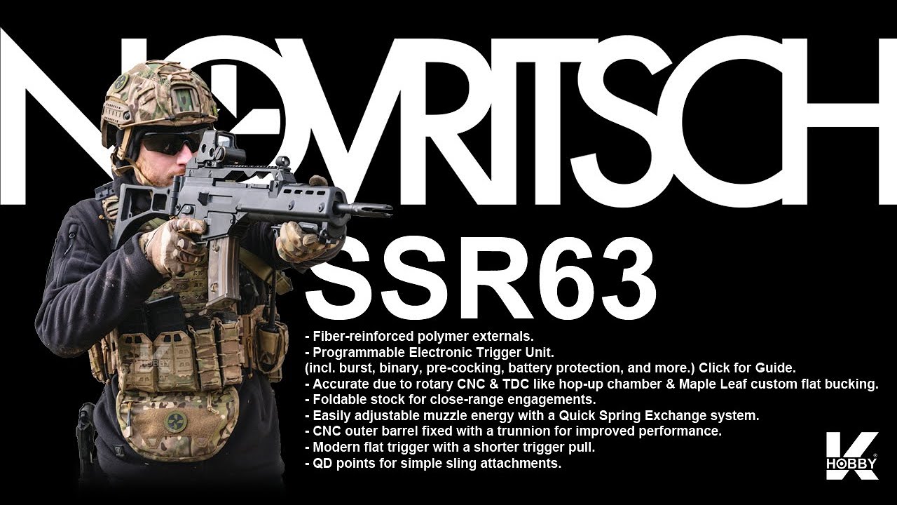 Novritsch SSR63 - YouTube