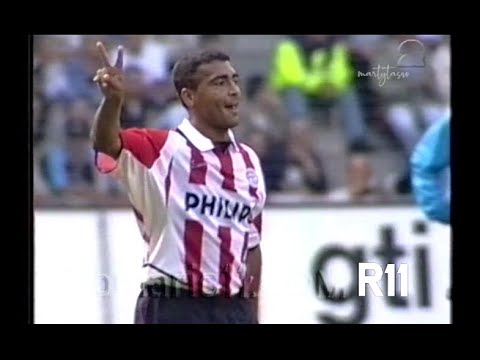 06-08-02 PSV Eindhoven Stars 3 x 2 PSV Eindhoven 88 - Romário marca 2 ...