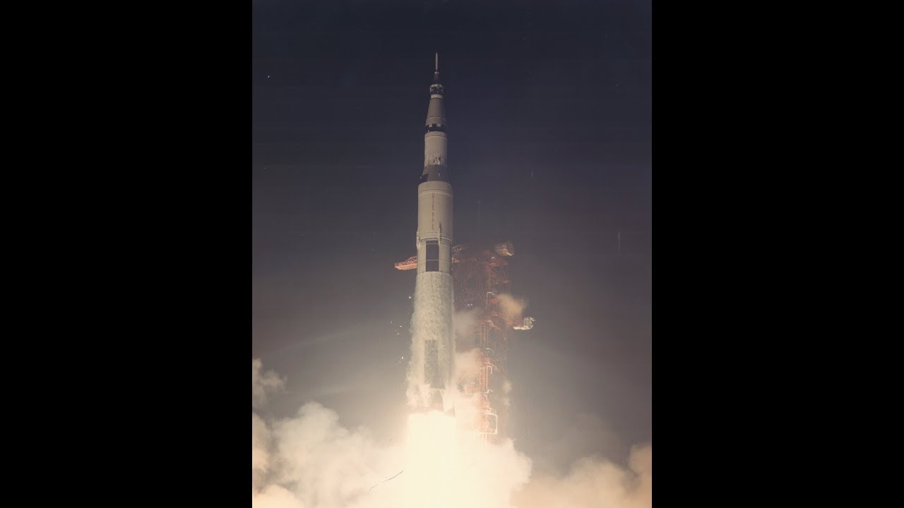 Le lancement d'Apollo 17 HD - YouTube