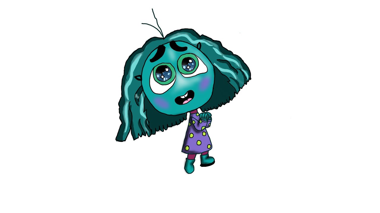 ¿Cómo dibujar a Envidia de “Del revés 2” (Inside out 2)? - YouTube