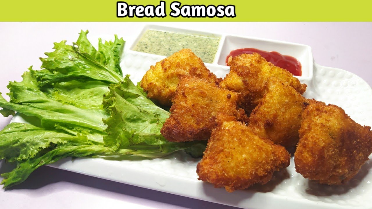 Bread Samosa | Bread Potato Samosa | 5 Minutes Snack Recipe( Ramadan ...