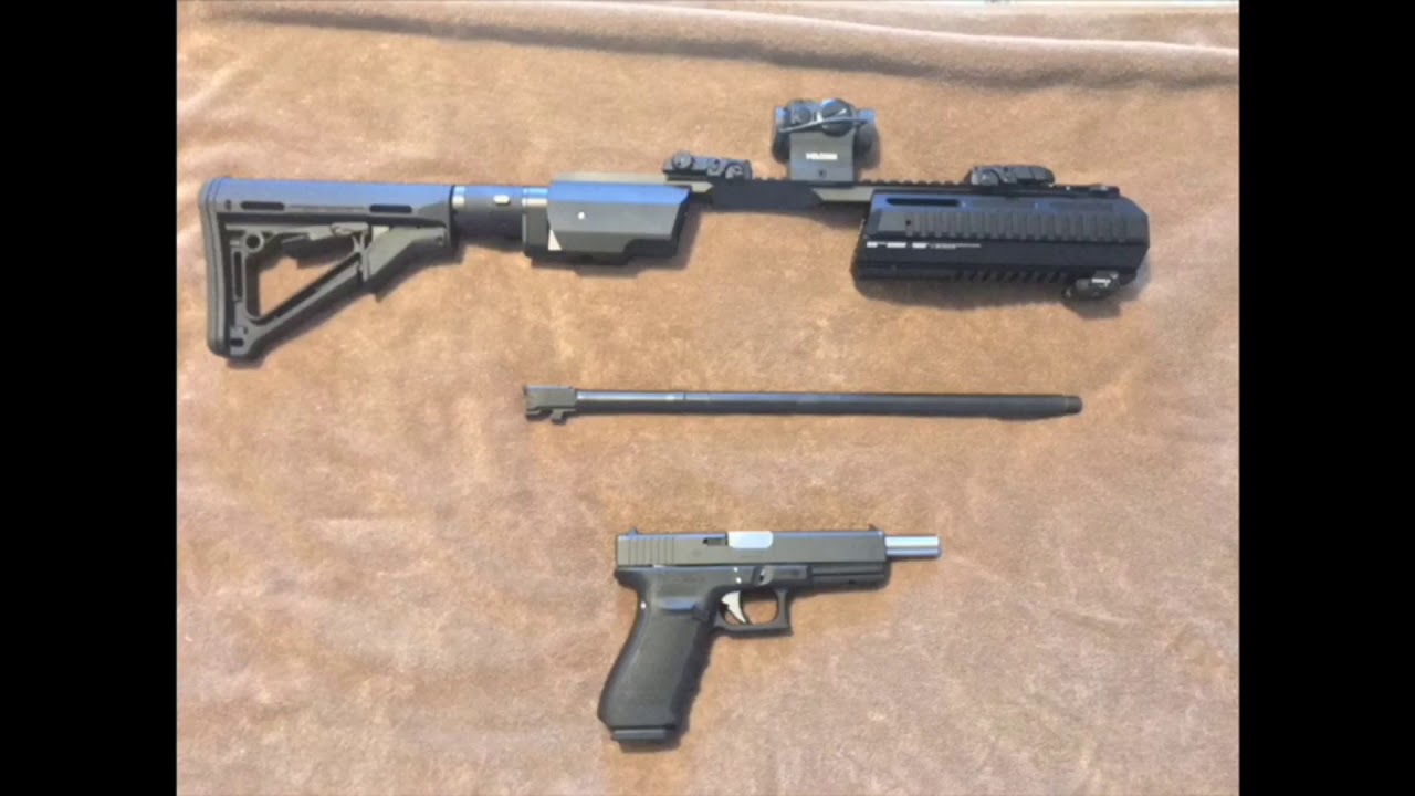 TRIARII Glock 20 conversion to 9X25 Dillon - YouTube