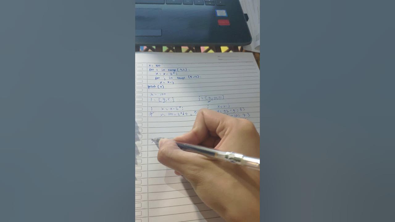 Nested Loop : Latihan Tracing - YouTube