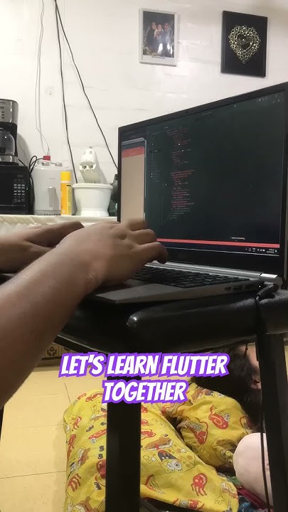 Let's learn Flutter together again and again haha #flutter #coding #shorts - YouTube