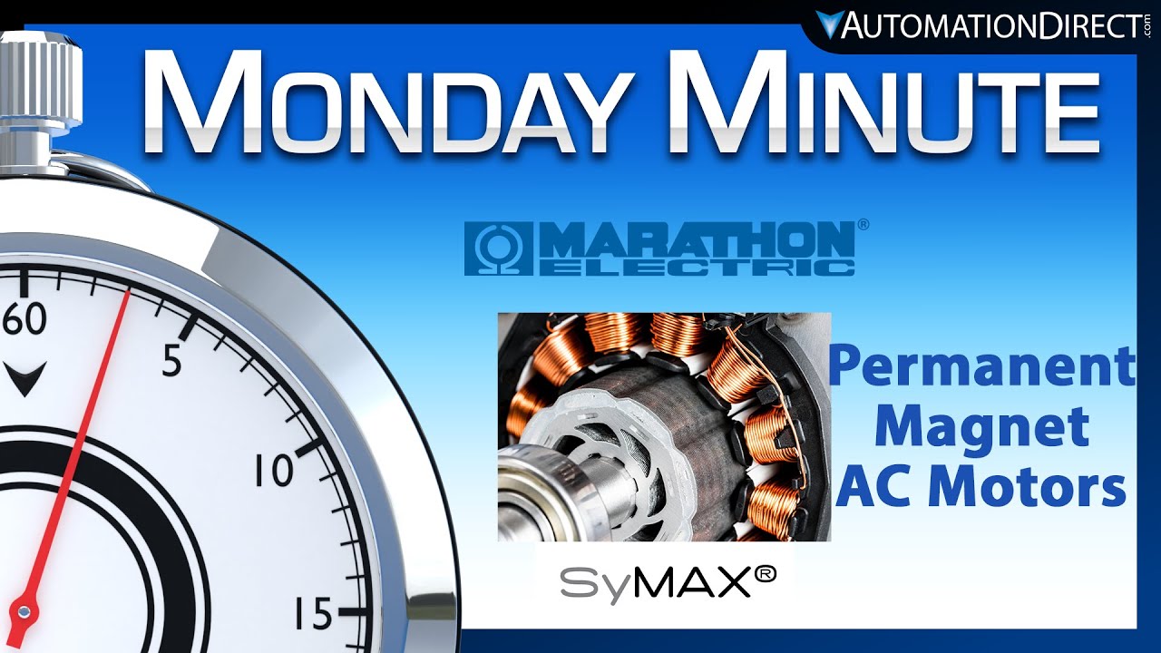 Marathon Permanent Magnet AC Motors from AutomationDirect - YouTube