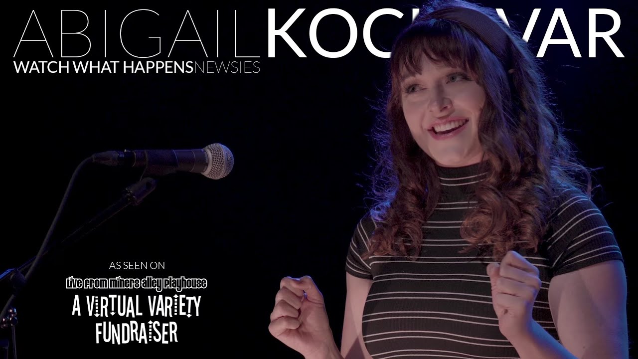 Abigail Kochevar | Watch What Happens from Newsies | Quarantine Cabaret ...