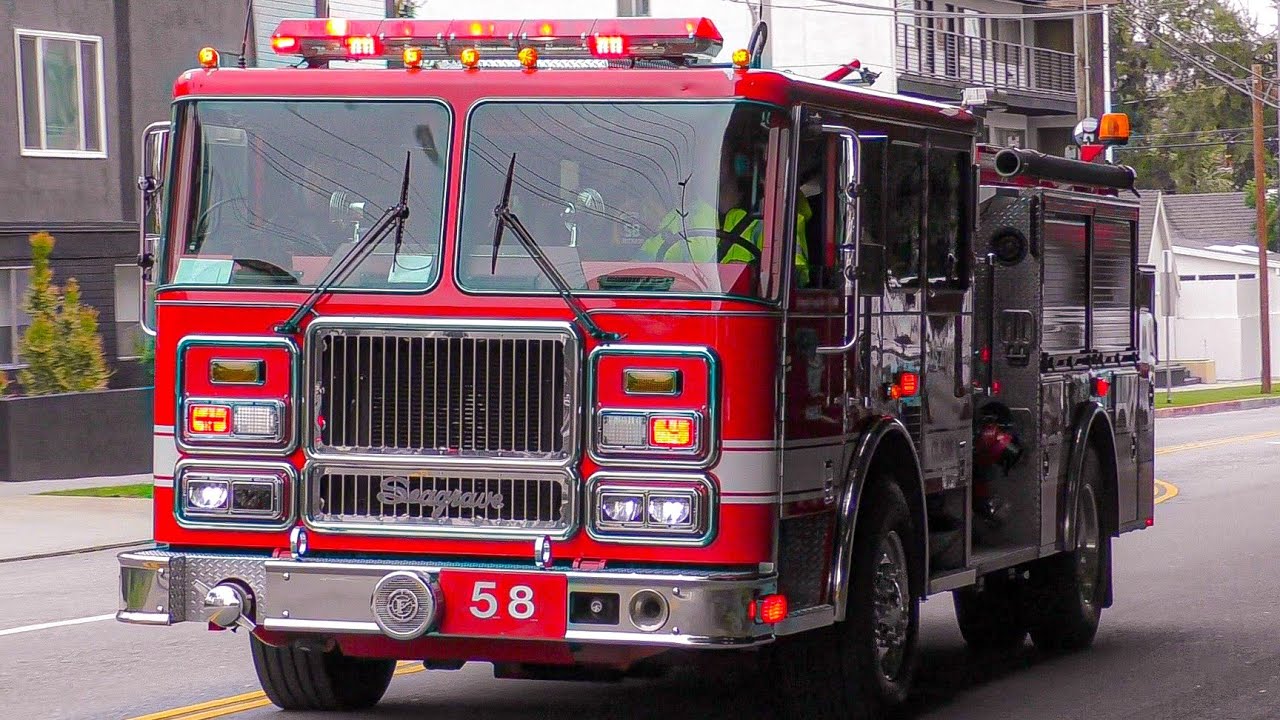 *Hi-Lo* LAFD Engine 58 (reserve) Responding x2 - YouTube