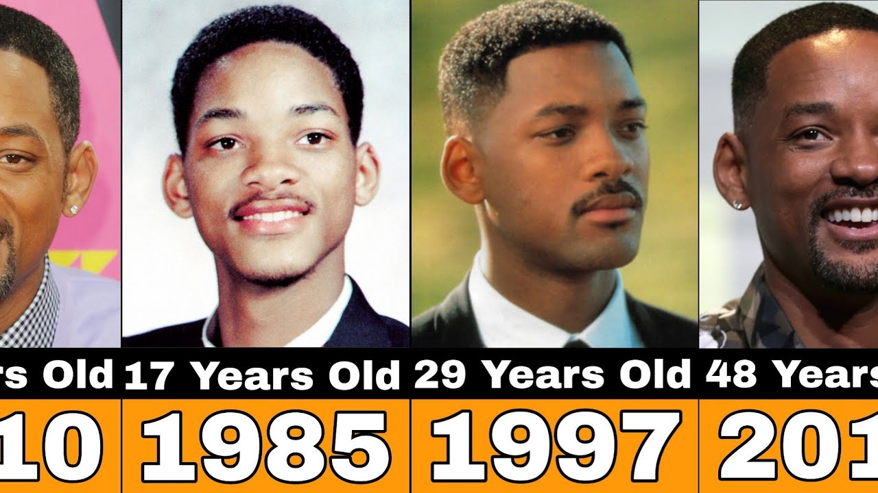 Will Smith - Transformation From 1 to 56 Years Old - YouTube