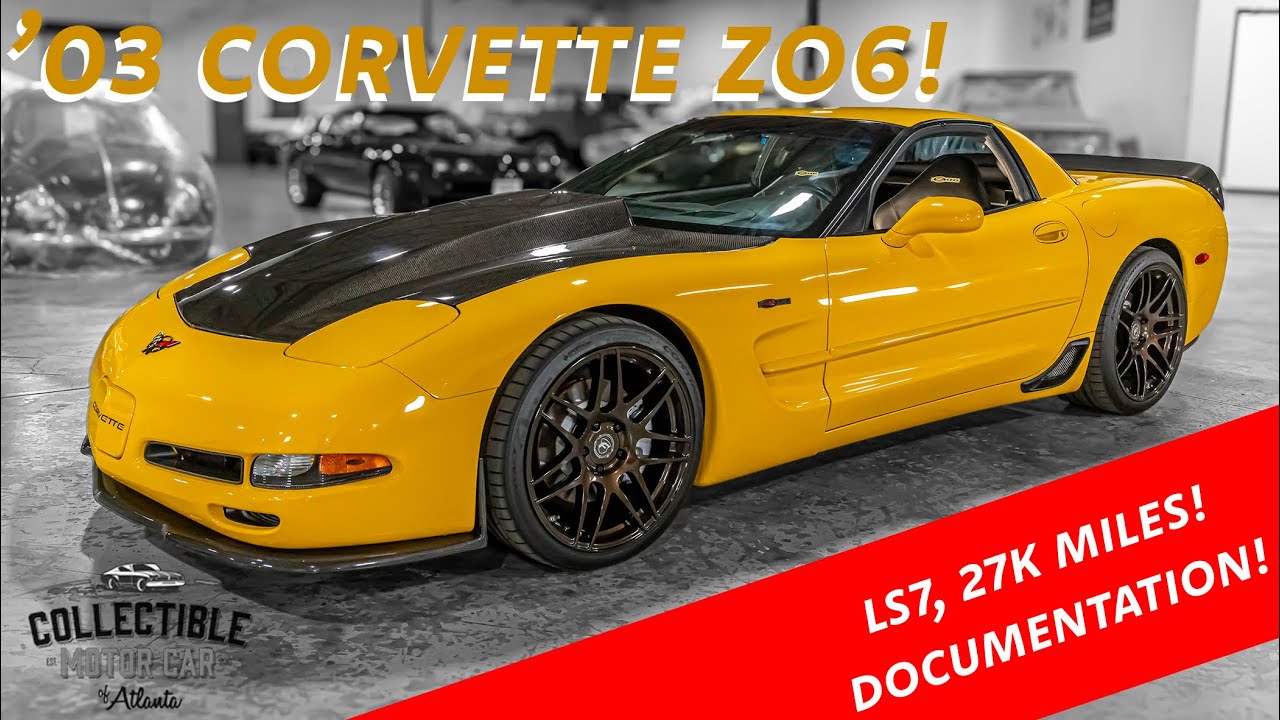 LS7 POWERED 2003 Chevrolet Corvette Z06 Review - Collectible Motorcar ...
