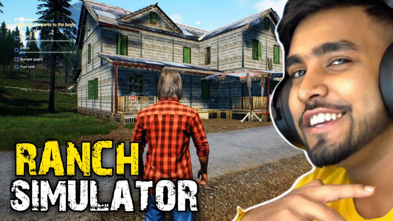 Playing Ranch Simulator & Demolishing Ranch | Ranch Simulator Techno ...