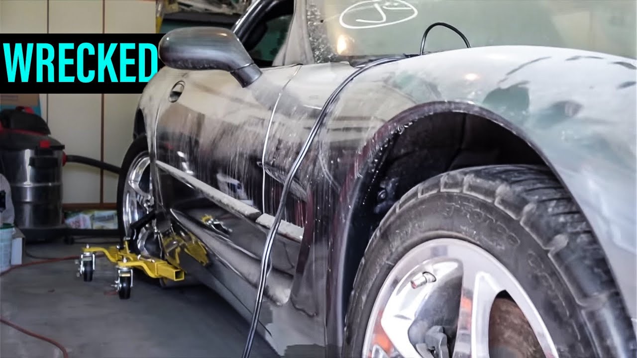 Saving A TOTALED Corvette From Copart - YouTube