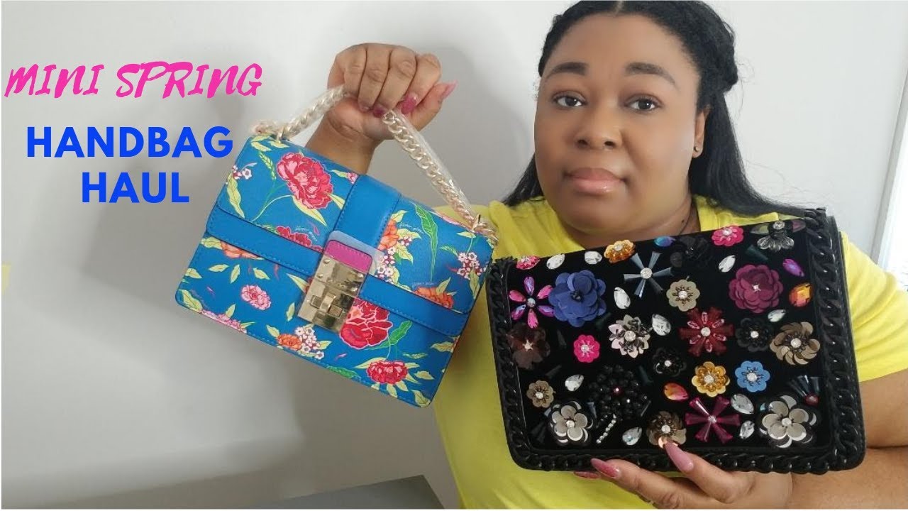MINI SPRING HANDBAG HAUL - YouTube