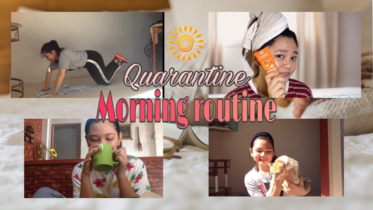 Quarantine//Morning routine :) - YouTube