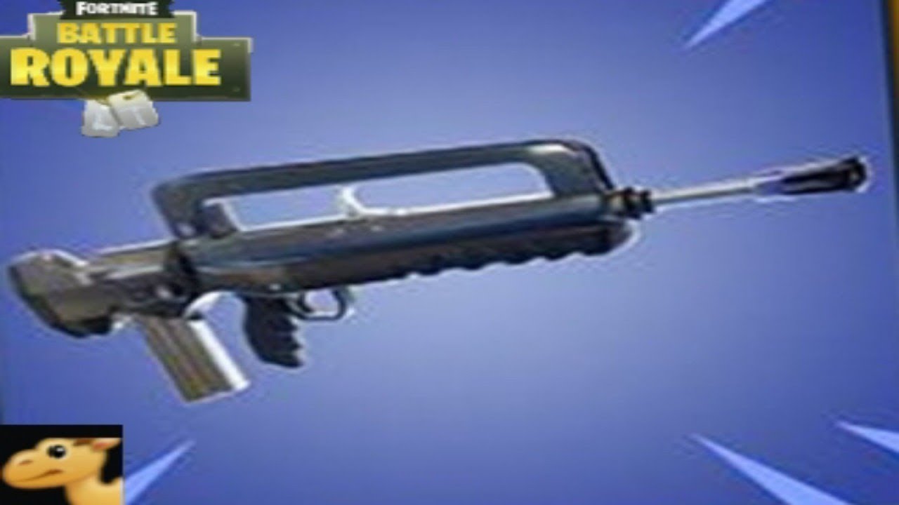 NEW BURST AR - FORTNITE BATTLE ROYALE - YouTube