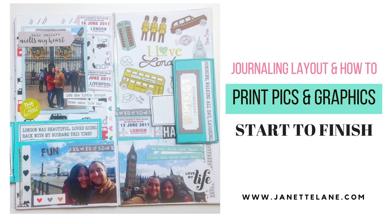 Creative Journaling Process: How to Print Pics & Graphics Tutorial ...