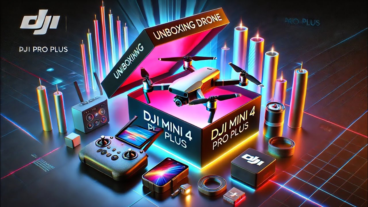 Unboxing drone dji mini 4 pro plus 4k - YouTube
