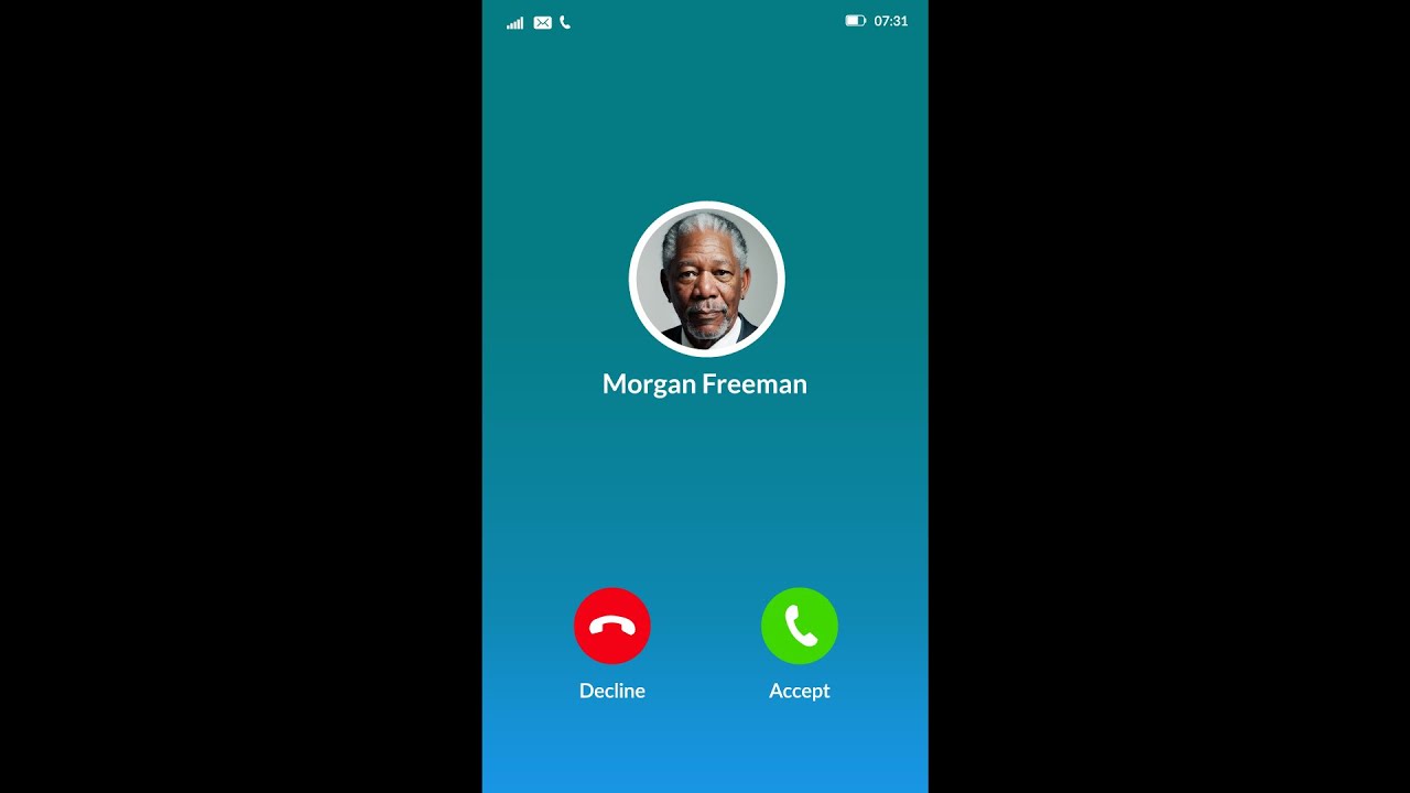 Morgan Freeman Birthday Phone Call │ Celebrity Birthday Surprise - YouTube