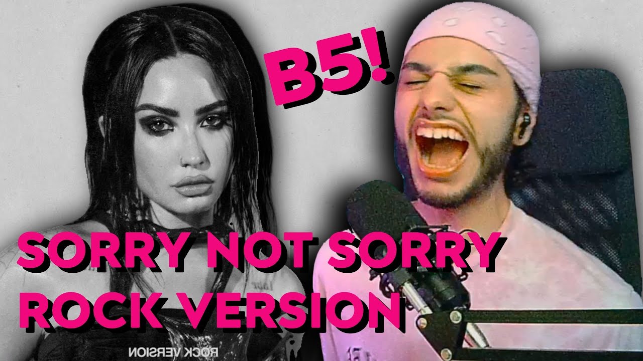 REACTION DEMI LOVATO - SORRY NOT SORRY (ROCK VERSION) feat. SLASH from ...