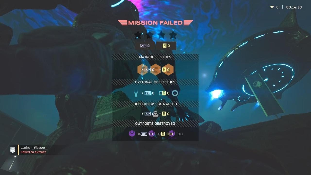 HELLDIVERS 2 fail - YouTube