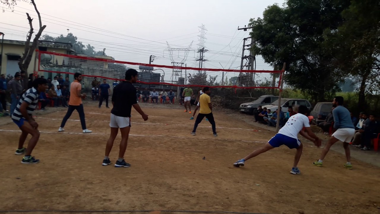 Deepak tyagi vs Arun shooting ball tournament Meerut UP - YouTube