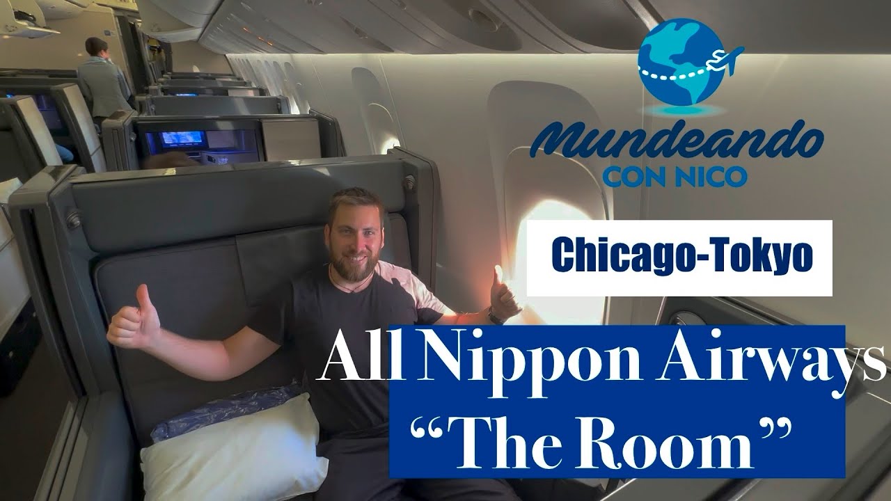 All Nippon Airways “THE ROOM” Clase Ejecutiva Chicago-Tokyo - YouTube