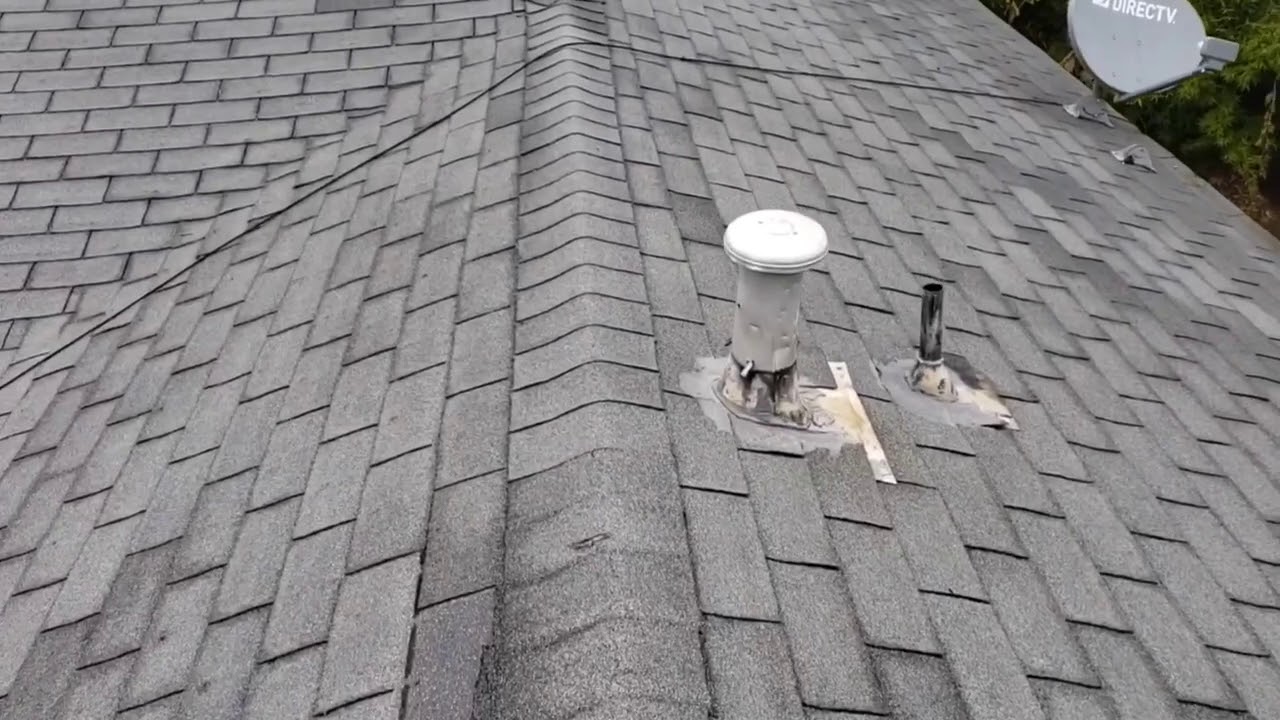 Storm Damage to a Poorly Installed 3-Tab Roof - YouTube