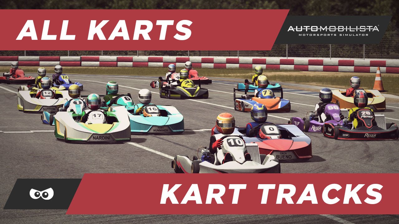Automobilista - All Karts in Kart Tracks - YouTube