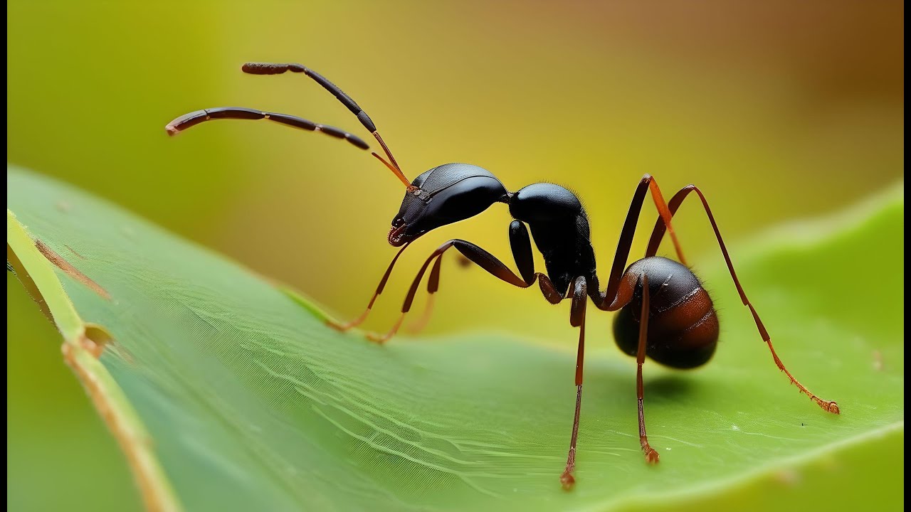 Ants and Antennae Understanding their Sensory Organs - YouTube