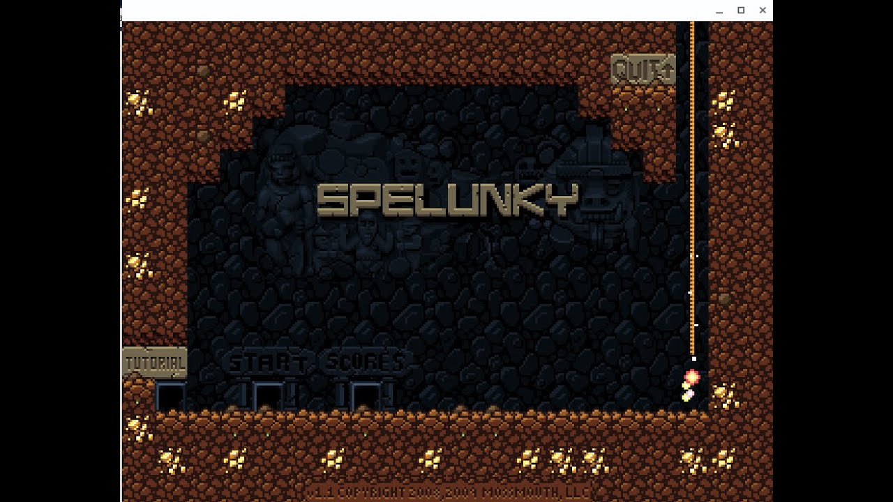 Spelunky classic game play (new series) - YouTube