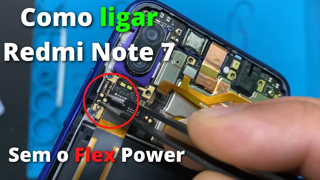 Como ligar Xiamo Redmi note 7 sem Flex power - FLY Distribuidora - YouTube