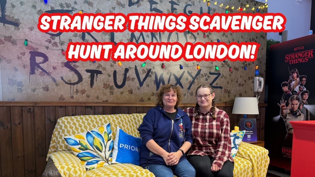 FREE STRANGER THINGS TREASURE HUNT?! London Trail + Exclusive Goodies ...