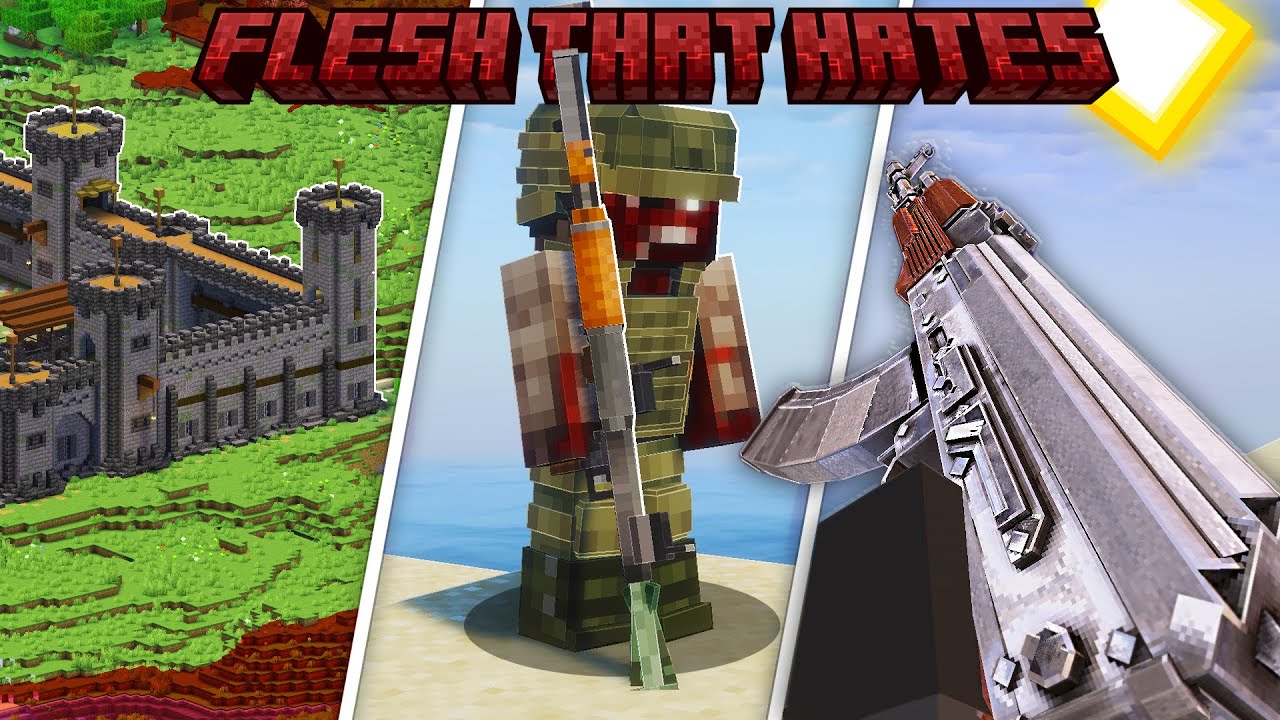 How to turn Minecraft into the PERFECT Zombie Apocalypse | top 30 ...