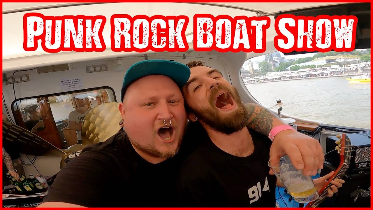 I Played A Punk Rock Show On A Boat In Germany - YouTube