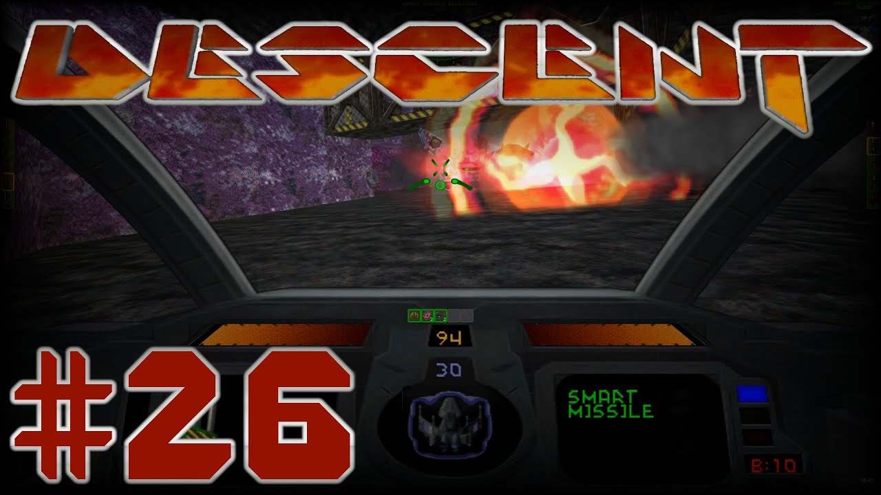 Descent 1 (D2X-XL) level 26 (Difficulty: Ace) - YouTube