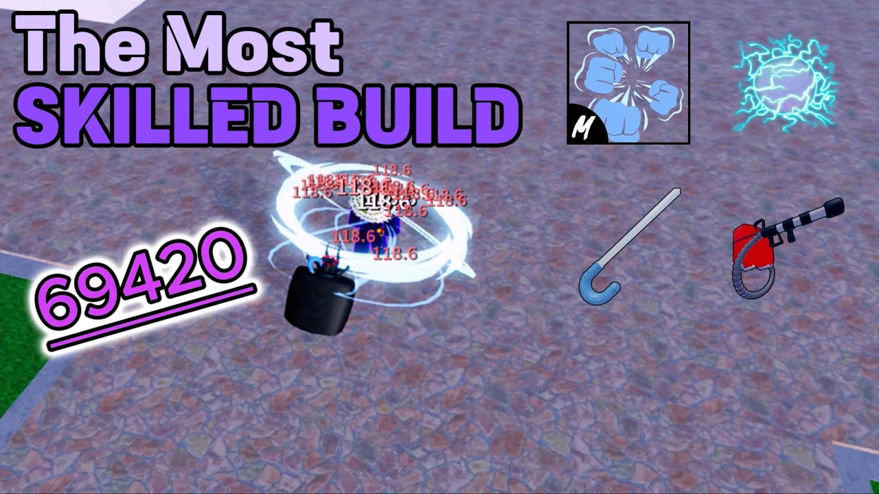 Trying Out The MOST Skilled Build.. [ ROBLOX Blox Fruits ] - YouTube