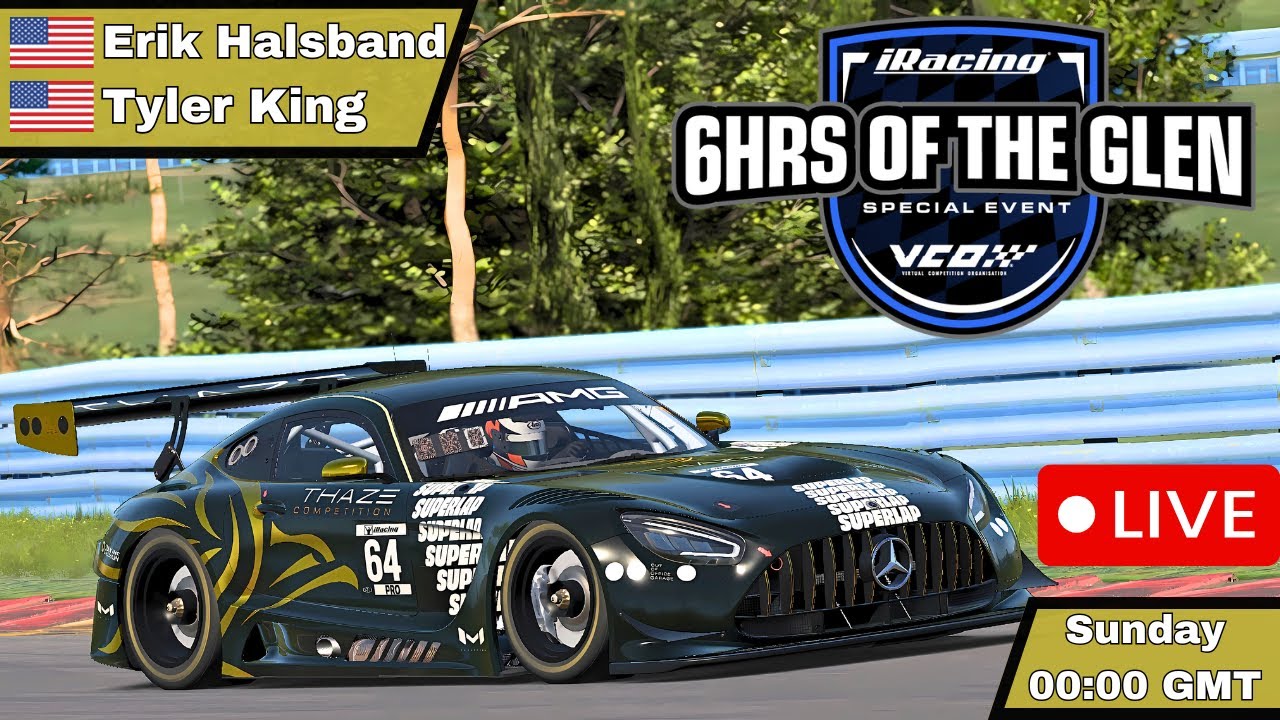 First Team Win Hunting! | iRacing 6 Hours Of The Glen | Thaze x ...