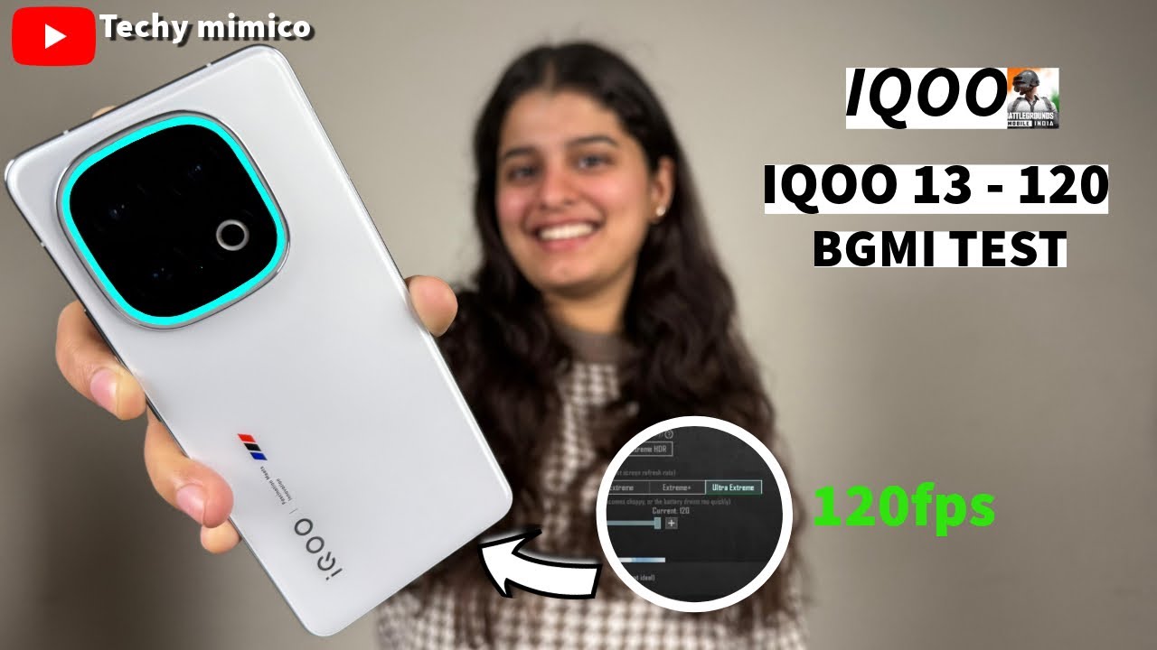 IQOO 13 - 120 FPS BGMI Test, Camera Test | Heating & Battery Test ...