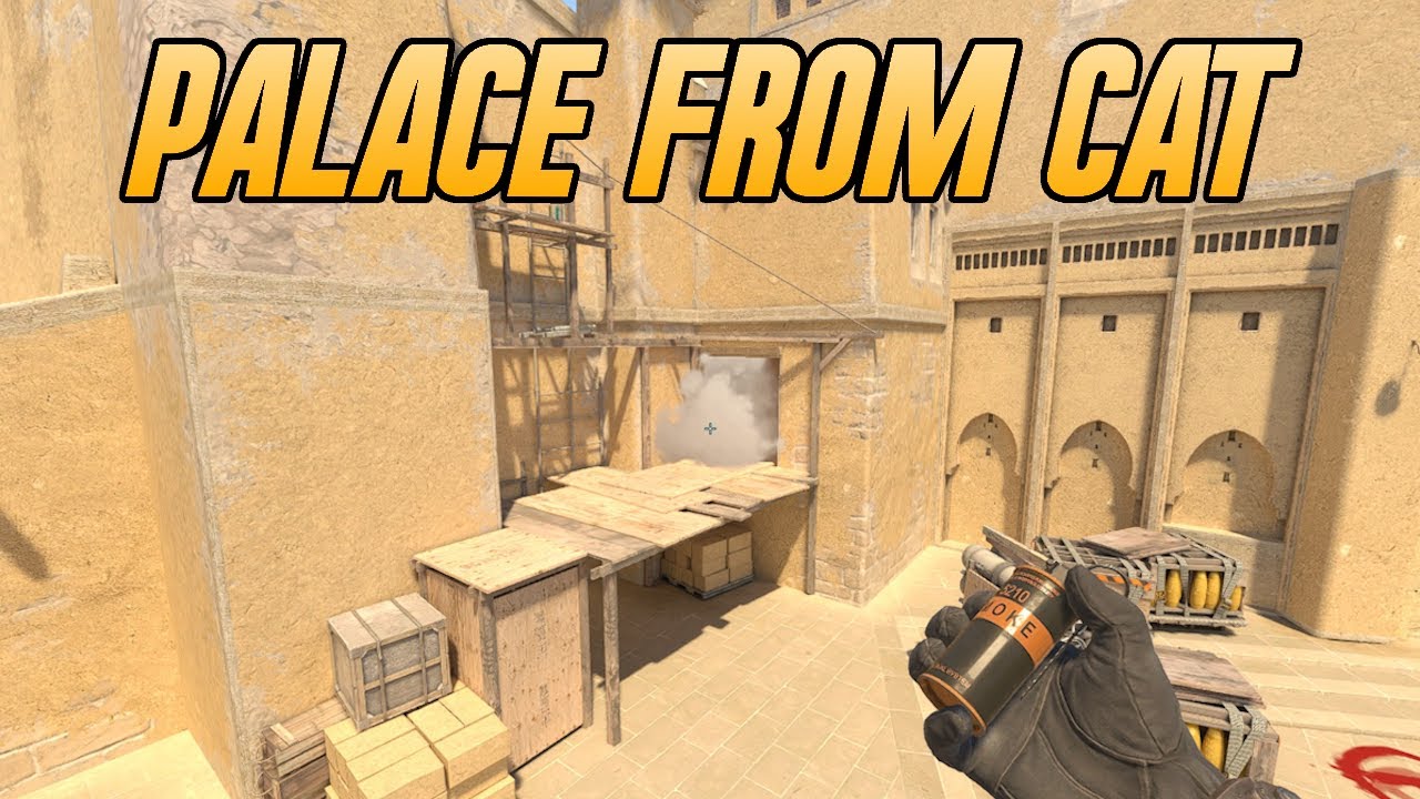 CS2 Mirage | Palace Smoke From Catwalk - YouTube