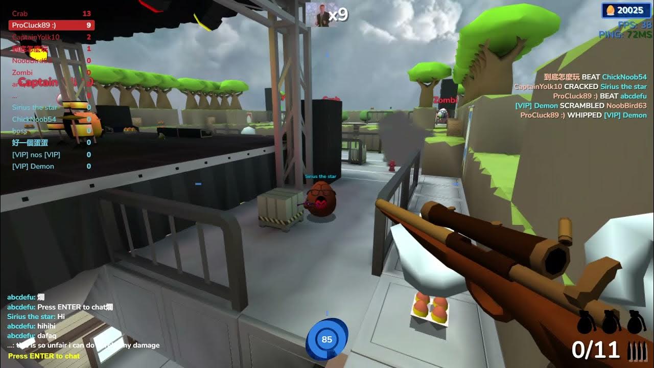 20 kill streak | Shell shockers crackshot - YouTube