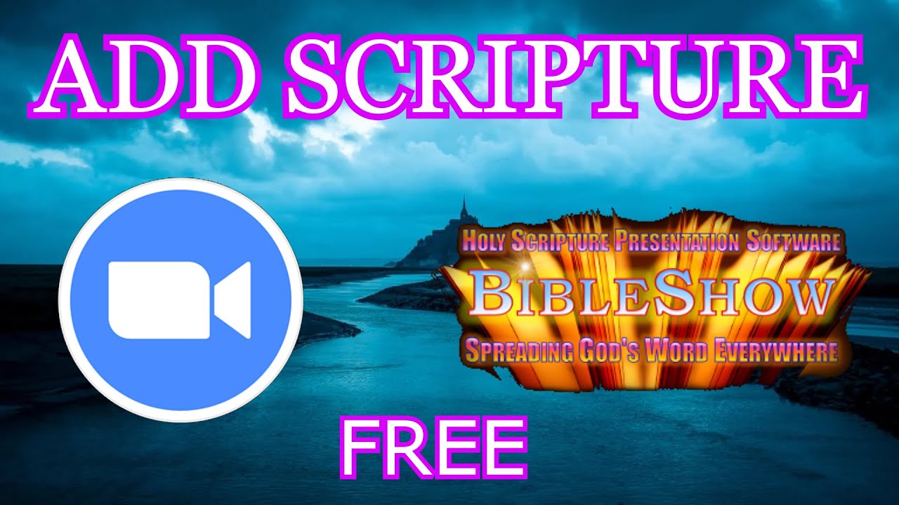 ADD SCRIPTURE TO ZOOM USING BIBLESHOW - YouTube