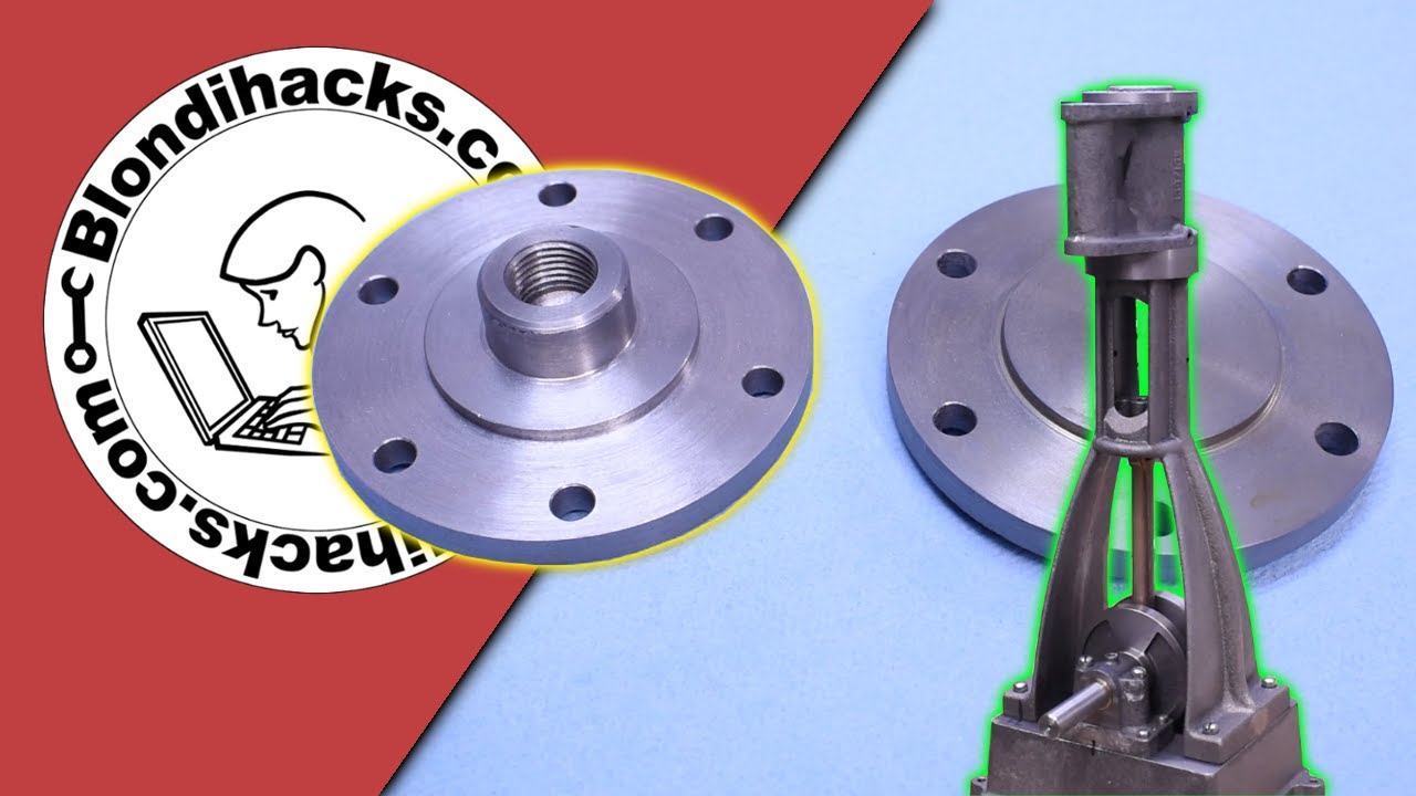 Making Cylinder Heads - Big Steam Engine Build, Part 9 - YouTube