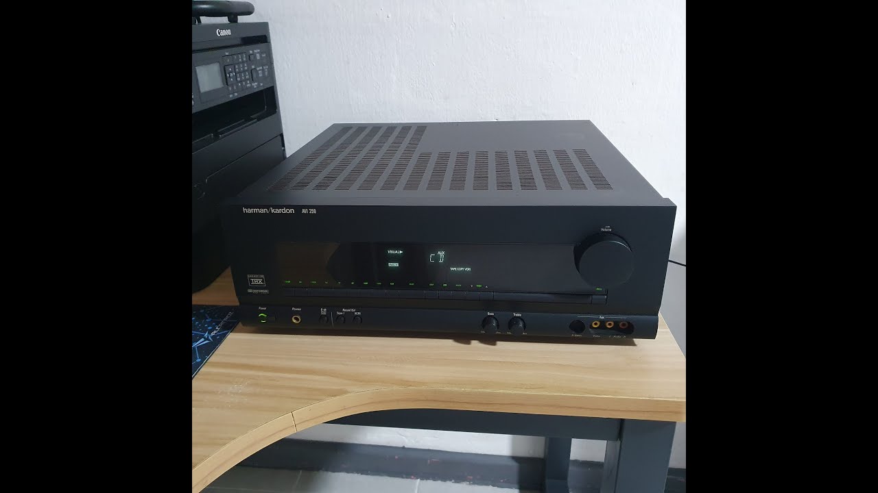 Vintage Harman Kardon AVI 250 High End THX 5.1 Channel Home Theater AV ...